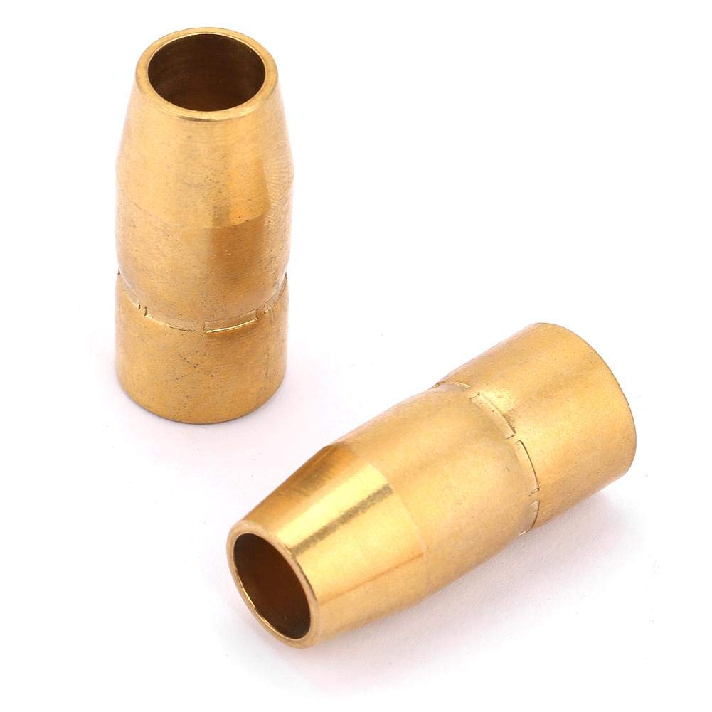 14pcs Welding Torch Accessory Welding Set Nozzle Contact Tip Mig Parts Fit Miller (2pcs 169715+2pcs 196716+10pcs 000067)