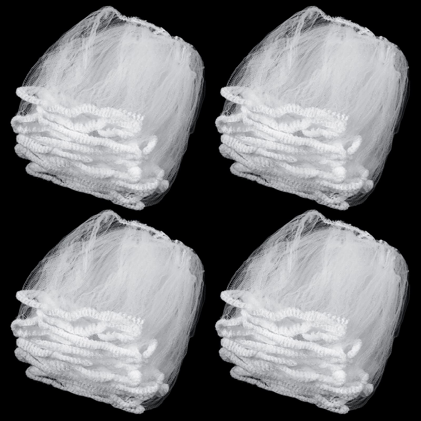 300 Pieces Kitchen Sink Strainer Mesh Bag Disposable Mesh Sink Strainer Bags Sink Net Strainer Filter Bags Sink Trash Mesh Bag for Sink Drain for Collecting Kitchen Food Waste Leftover Garbage