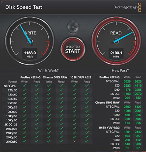 Cable Matters [Intel Certified] Bus-Powered NVMe 480GB Thunderbolt 3 SSD Drive Up to 2400 MB/s Read (Not Compatible with USB-C Ports Without The Thunderbolt Logo)