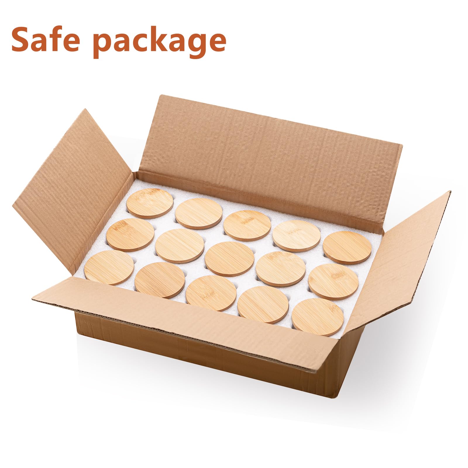 15 Packs 7oz Candle Jars for Making Candles,Thick Glass Candle Jars with Bamboo Lid,Candle Making Kits Empty Candle Jars Bulk Candle Vessels Candle Containers with Lids Candle Tin-Reusable.(Clear…