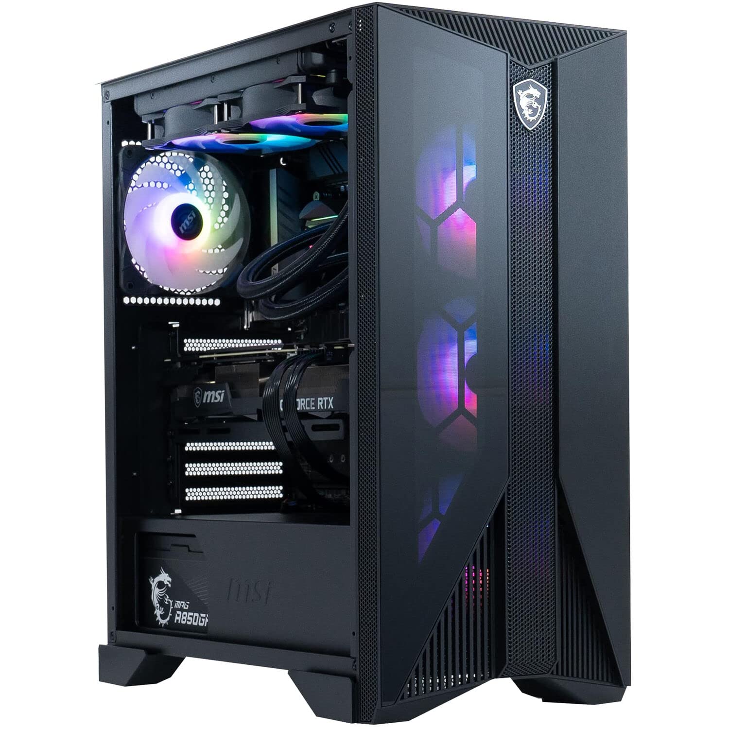2022 MSI Aegis R 12TC-267US (i7-12700F, 32GB RAM, 1TB NVMe SSD, RTX 3060 12GB, Windows 11) Gaming Desktop PC
