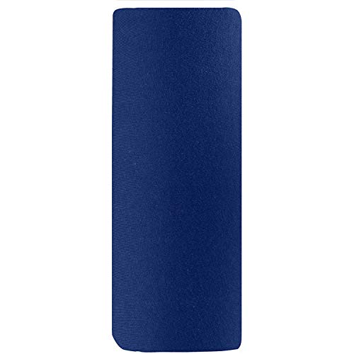 Cuddles & Cribs 100% Cotton Jersey Fitted Crib Sheet - 1 Pack, Denim