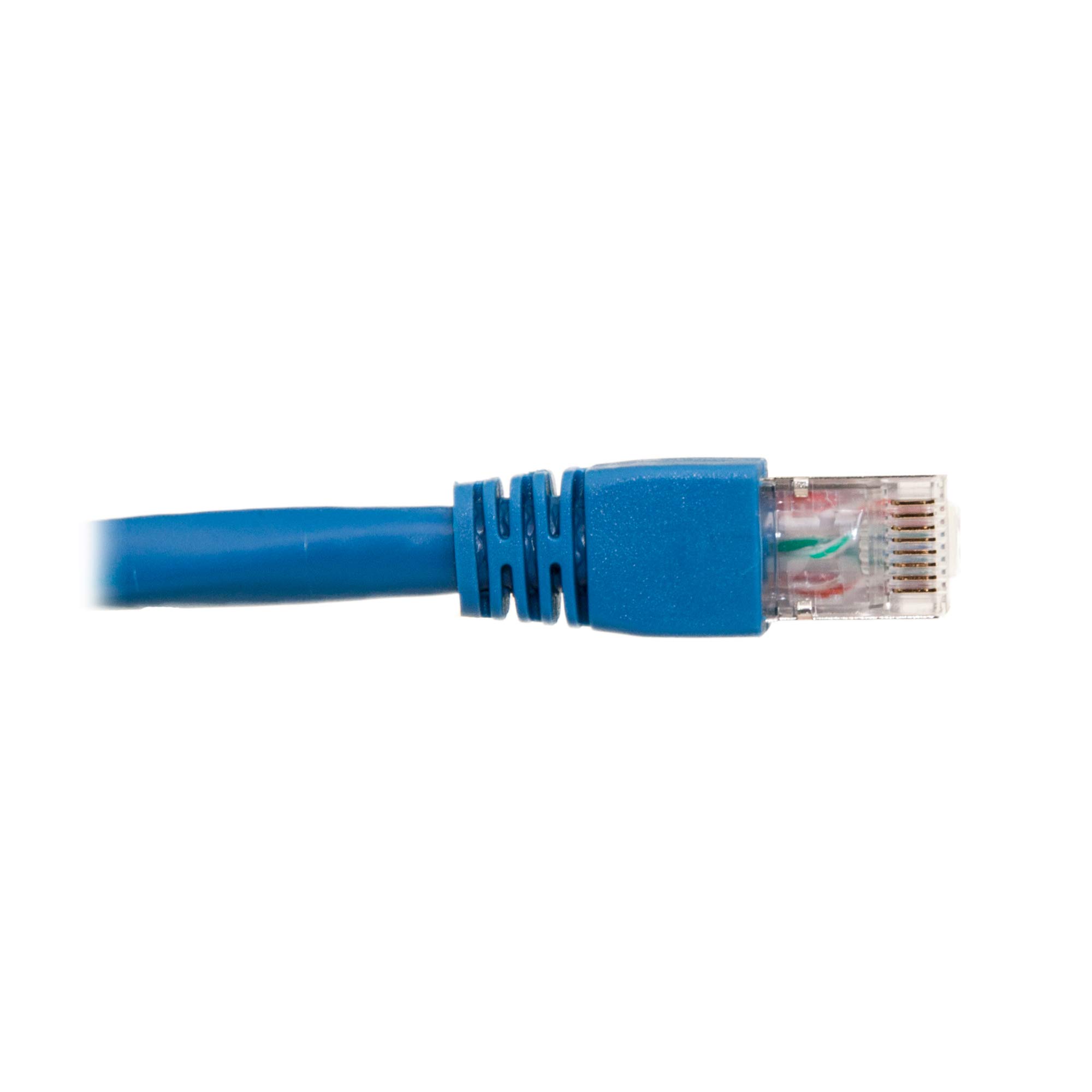 CableWholesale 50 Foot Shielded Cat6 Blue Ethernet Patch Cable, Snagless/Boot 24AWG, RJ45 Gold Plate Connector, 4 Pair Stranded Copper Shielded Twisted Pair (STP) Internet Network Patch Cable