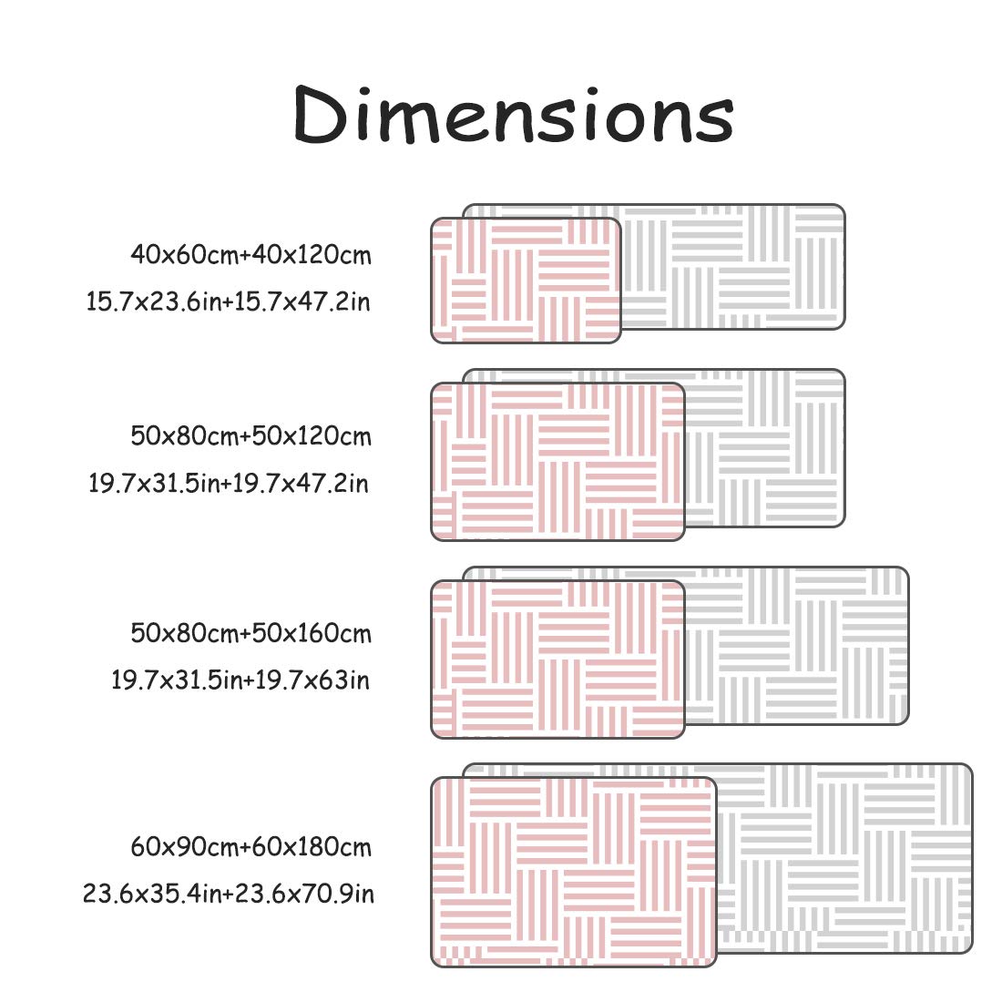 2 Pieces Kitchen Rugs Sets, Yellow Plumeria Flower Pattern White Background Non-Slip Hallway Stair Runner Rug Mats Doormat for Floor, Office, Sink, Laundry