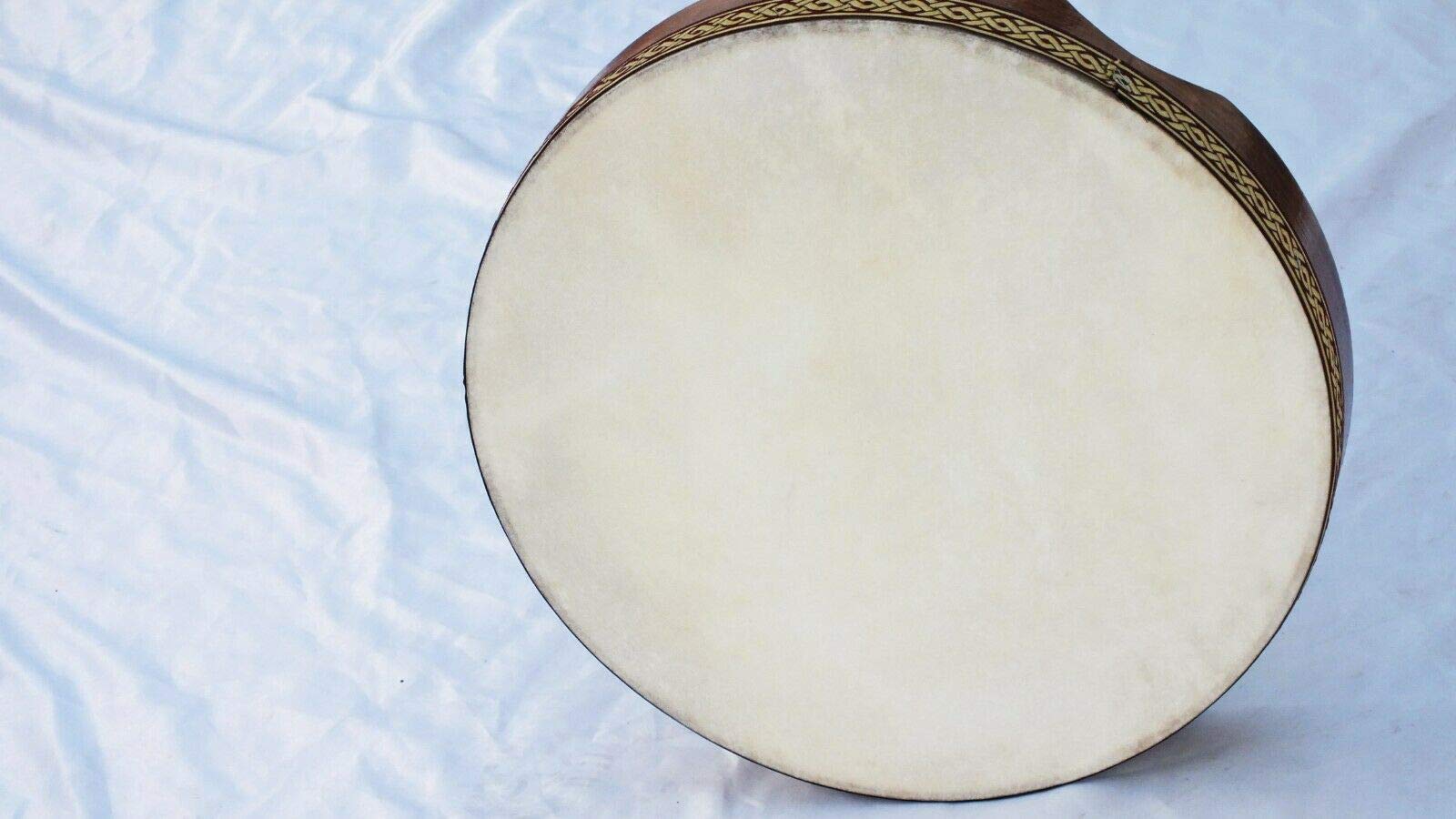 40 X 6 Cm Animal Skin Bendir Turkish Percussion Frame Drum