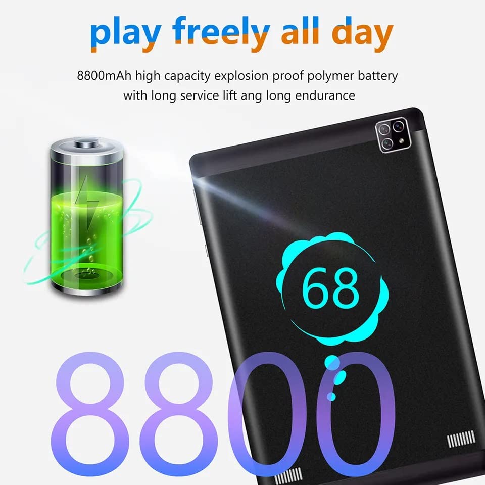 2021 Android Tablet 8 inch IPS Octa Core 1GB Ram 16GB