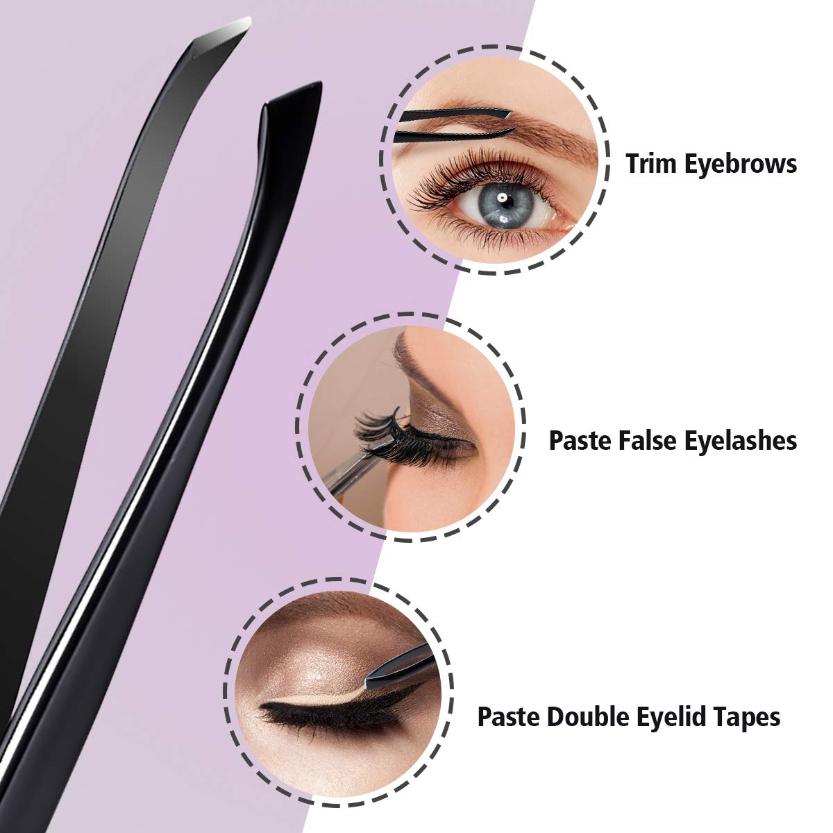 6 in 1 Eyebrow Kit,Multipurpose Exfoliating Dermaplaning Tool Face Razors for Women, Including Facial Trimmer Shaver,Eyebrow Brush