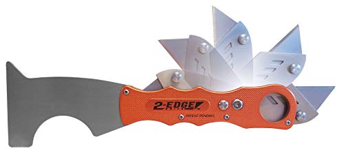 2Edge Knife: Putty Knife and Utility Knife Combo, Zorr Corp ZH-412