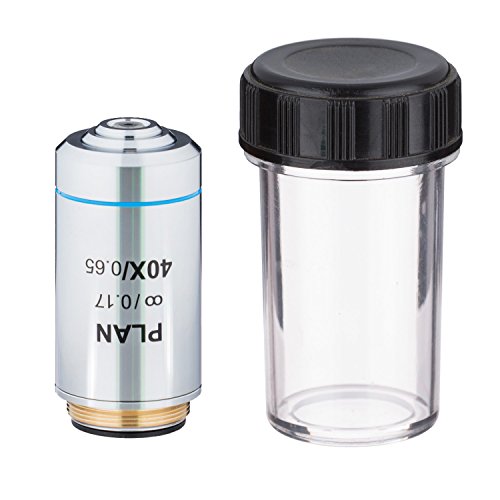 AmScope PA40X-INF 40X (Spring) Infinity Plan Microscope Objective