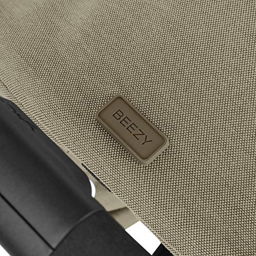 CYBEX Beezy Stroller, Lightweight Baby Stroller, Compact Fold, Compatible with All CYBEX Infant Seats, Stands for Storage, Easy to Carry, Multiple Recline Positions, Travel Stroller, Classic Beige