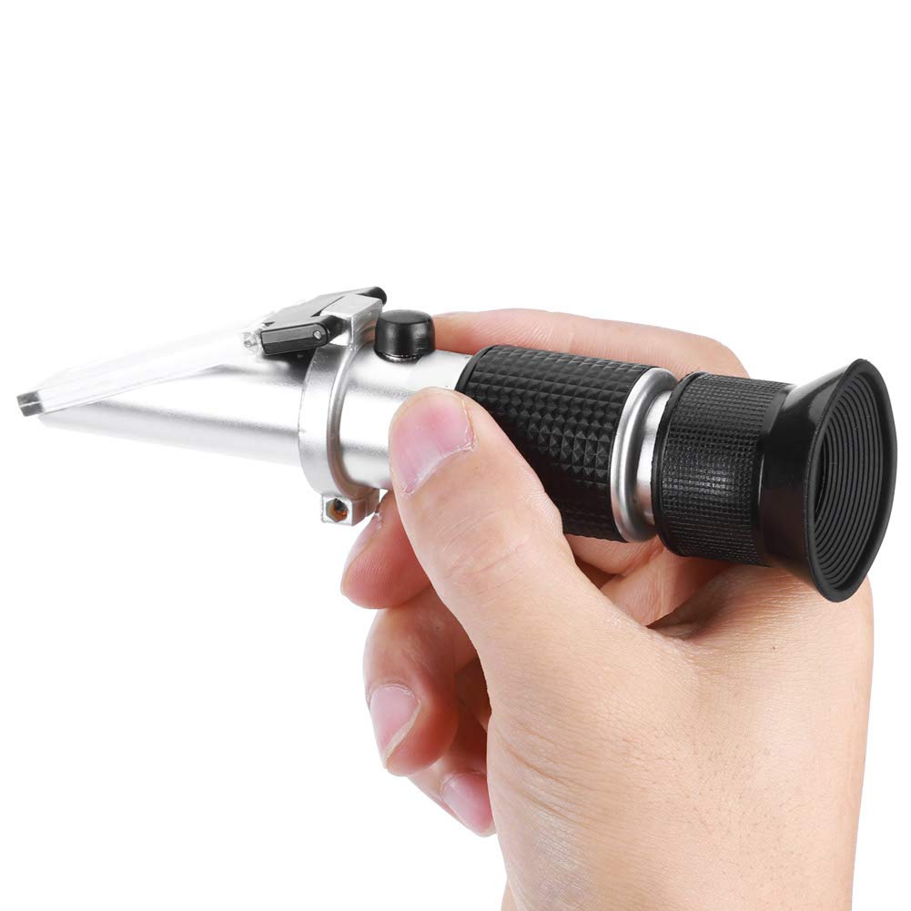 Easy to Use Concentration Meter, High Safety Factor Refractometer, for Liquid Sugar Test Measure Sugar Content Measure Sweetness Refractive Index