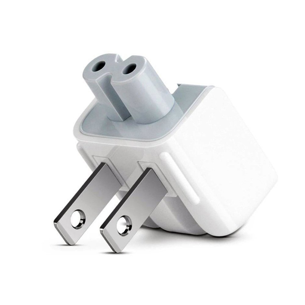 REYAER AC Wall Adapter Plug Duckhead US Wall Charger AC Cord US Standard Duck Head for McBook Maci Book/Phone/Pod AC Power Adapter (1 -Pack)