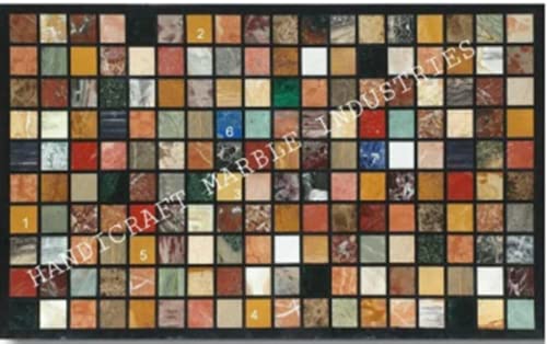 48" x 30" Inch Black Marble Dining Table Top/Coffee Table Top Italian Pietra Dura Design Outdoor Indoor Table, Office Table, Conference Table, Piece Of Conversation, Family Heir Loom