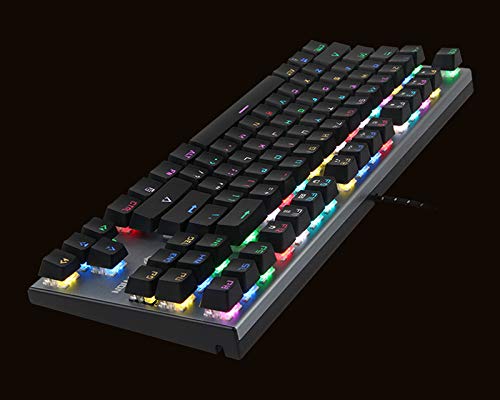 Meetion RGB Backlit Blue Switch Mechanical Gaming Keyboard MT-MK04