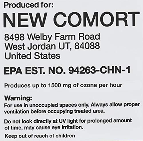 New Comfort Cherry Finish Commercial Quality New Comfort Ozone Generator and Ioniser for Odor Removal and Air Purification