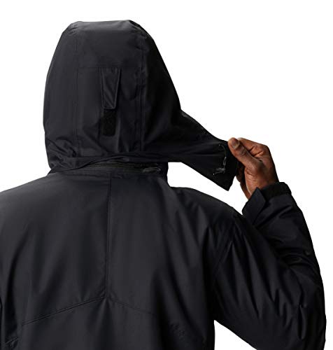 Columbia Men's Bugaboo II Fleece Interchange Jacket, Black/Red, 3X Big