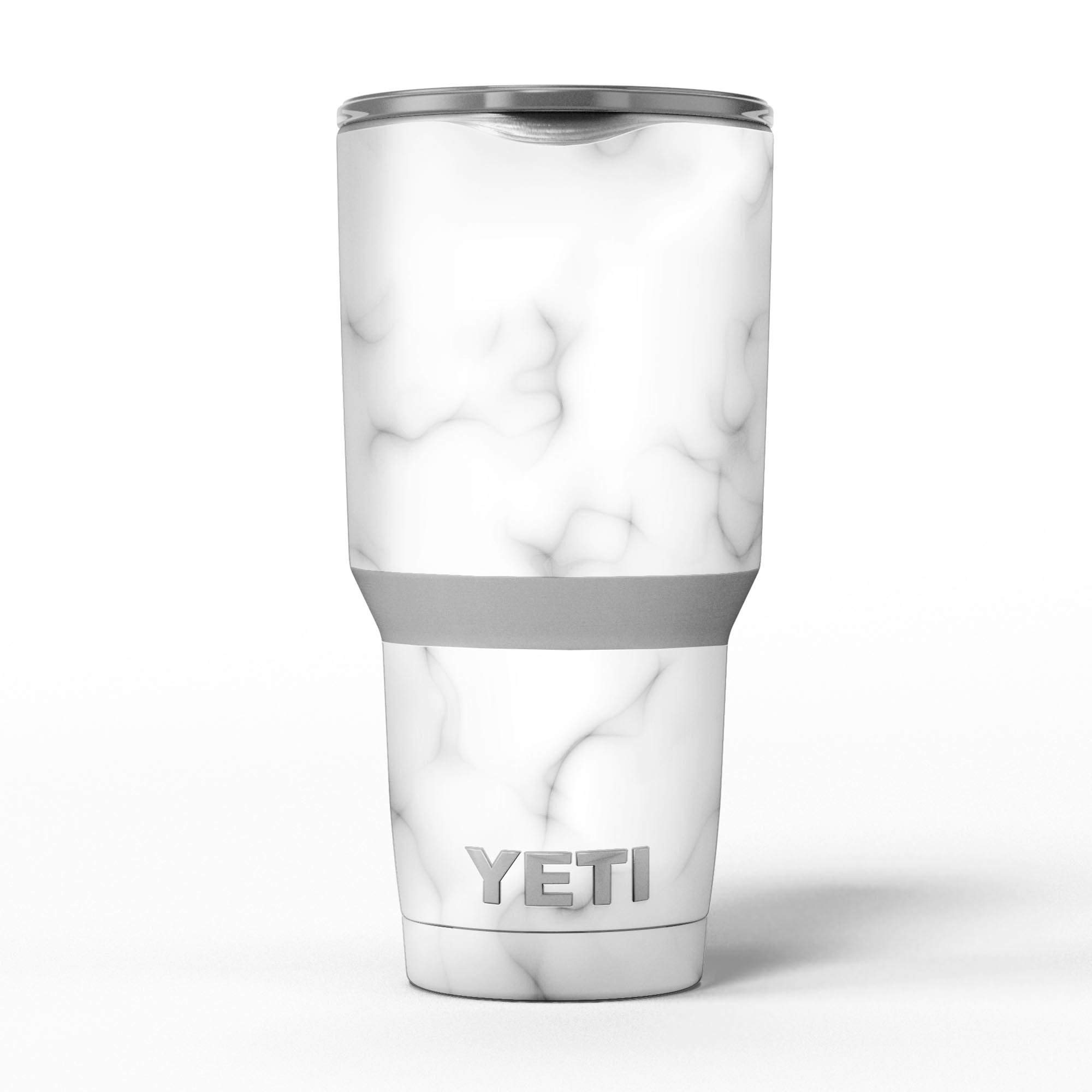 Design Skinz Slate Marble Surface V52 - Skin Decal Vinyl Wrap Kit Compatible with The Yeti Rambler Cooler Tumbler Cups