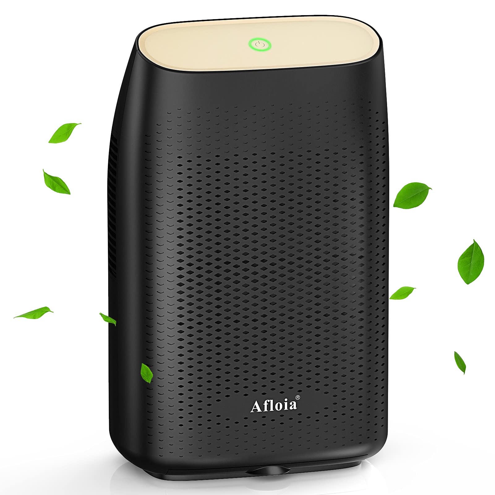 Afloia Dehumidifier for Home 2500 Cubic Feet(269 sq ft), Quiet Portable Electric Dehumidifiers, 70oz Small Dehumidifier Remove Humidity for Bathroom Basement Closet RV Garage,Auto Shut Off, Black