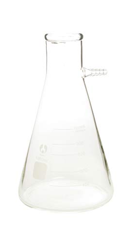 American Educational Clear Borosilicate Glass 1000mL Bomex Filtering Flask