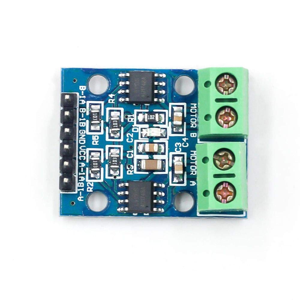 DAOKI 5PCS L9110S DC Stepper Motor Driver Controller Board 2.5-12V H-Bridge for Arduino with Dupont Cable Male to Female 30 PIN,28AWG Wire