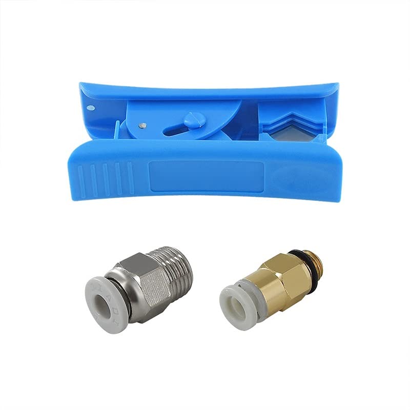 3D Printer Accessories Tubing Blue 1M Tube 1.75mm Filament Fitting Push to Connect for 3D Printer 3 V2 3D Printer Controllers