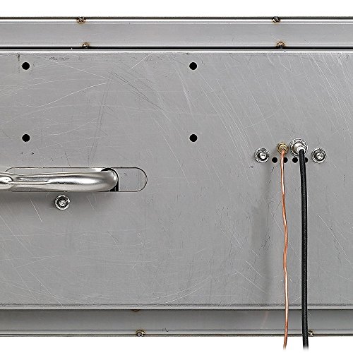 24" x 8" Stainless Steel Rectangular Drop-in Fire Pit Pan With Electric Ignition System kit, CSA Certified, Propane Version
