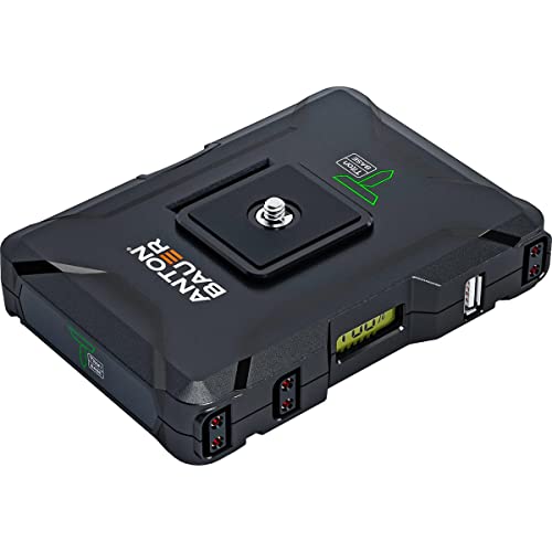 Anton Bauer Titon Base Kit, Compatible with Canon 5DmkIV, 5DmkIII, 5DmkII, 6D, 7D, 7DmkII, BMMCC (20"), LP-E6, Lithium Battery Pack, Battery Replacement, Quick Release Battery