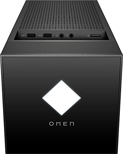 OMEN 30L Gaming Desktop, AMD Ryzen 7 5800X, 8GB NVIDIA GeForce RTX 3060 Ti, 32GB DDR4 RAM, 1TB PCIe SSD, 2TB HDD, WiFi, Bluetooth, 750 Watts, Windows 10 Home, JTD Mouse Pad
