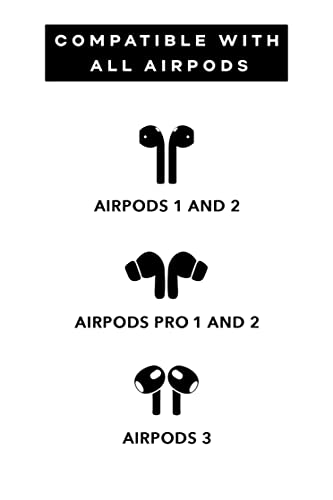 Tapper White Lamb Leather/Stainless Steel Strap for AirPods & AirPods Pro