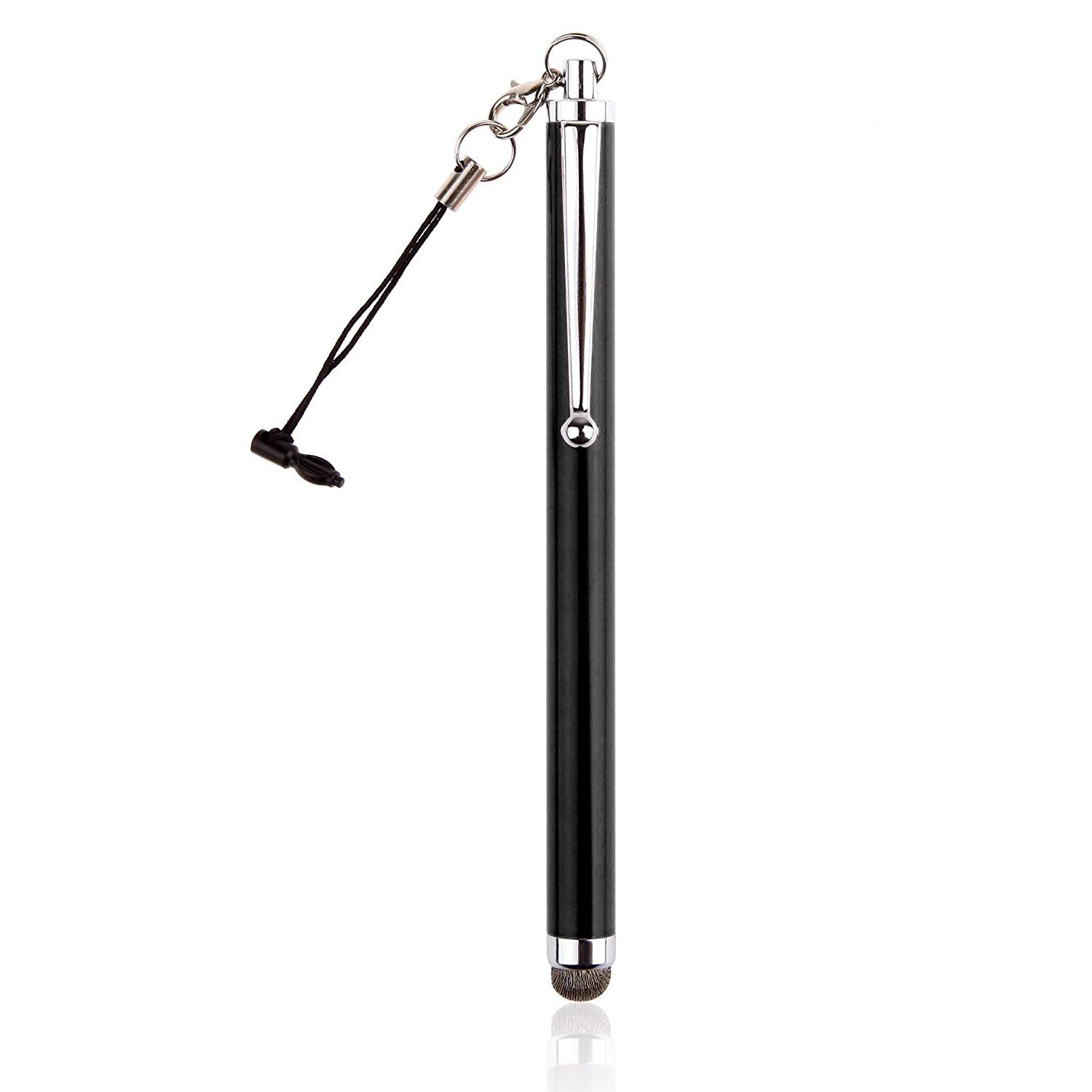 amPen Hybrid Stylus Pen - Interchangeable Hybrid Tip Touchscreen Stylus (Black)