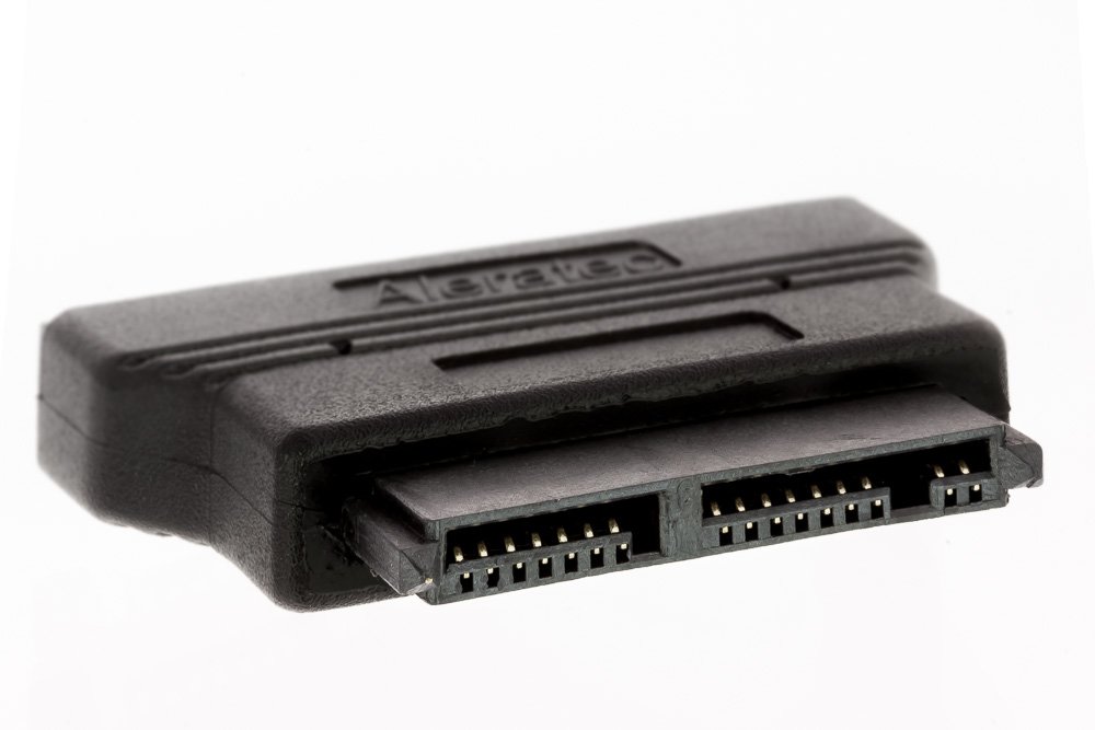Aleratec Micro SATA to SATA Adapter for 1.8 SSD