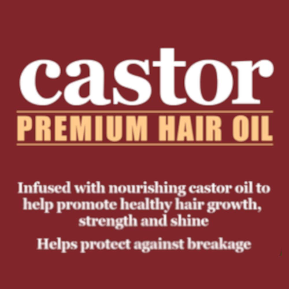 Difeel Castor Pro-Growth Shampoo 33.8 oz. - Made with Natural Castor Oil for Hair Growth, Sulfate Free Shampoo