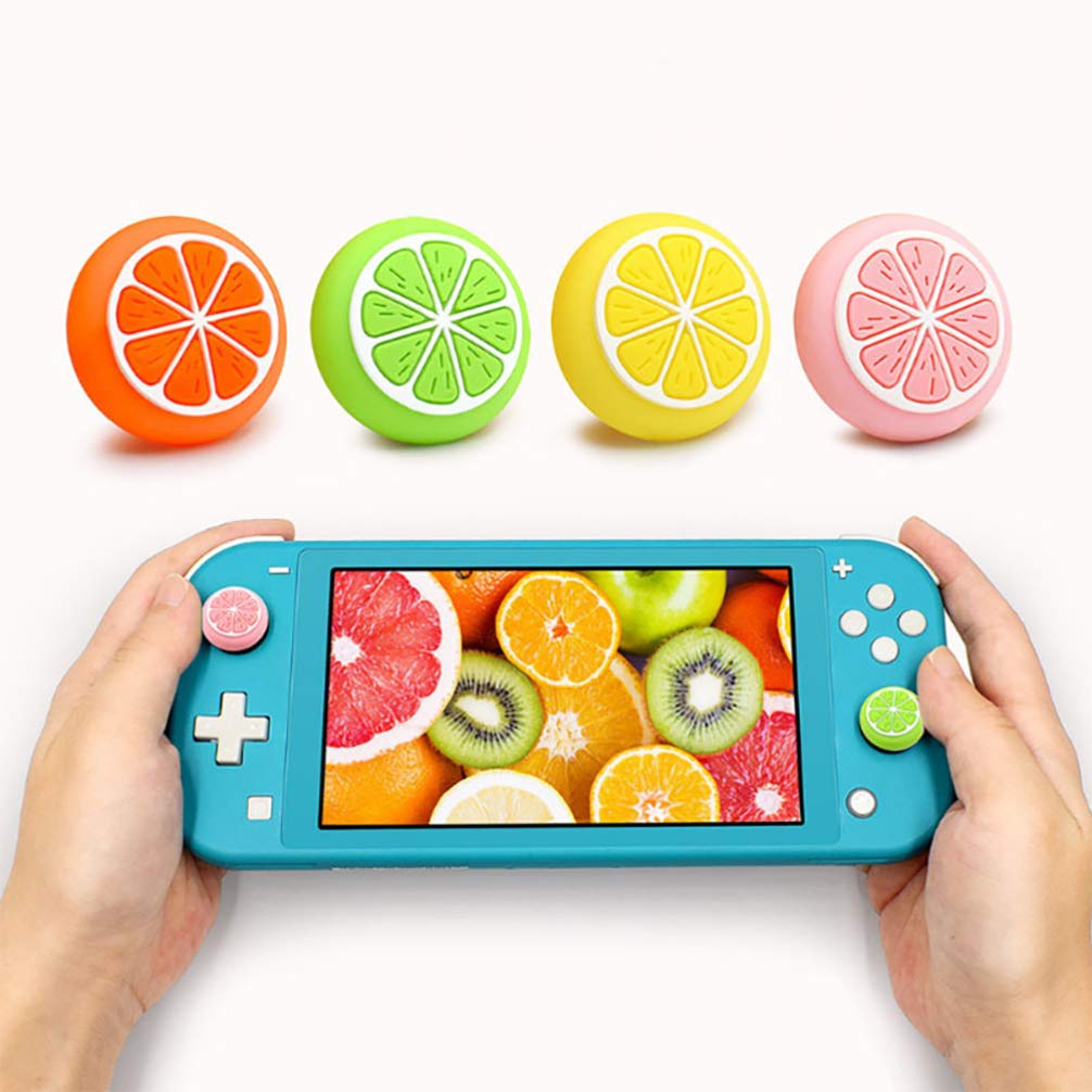8pcs Handle Button Cap Joystick Grip Button Cover Joystick Caps for Joystick Cover Joystick Grip Button Cap Thumb Stick Cap Joystick Thumb Grip Joystick Protective Caps