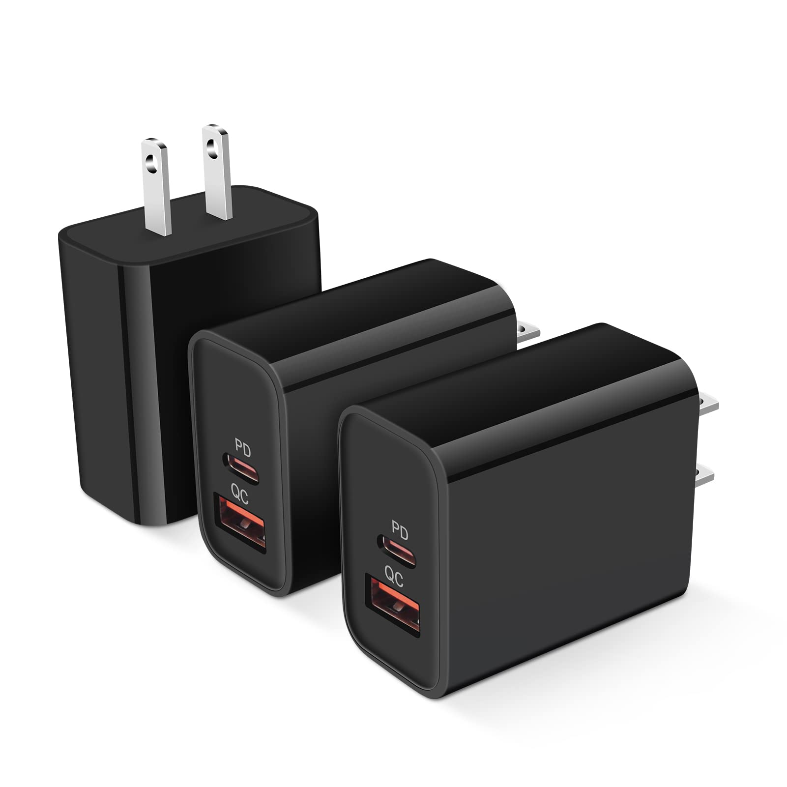 20W USB Type C Charger Block Fast Charging for Samsung Galaxy S23 Ultra/S23 Plus/S22 Ultra/A23 5G/A53/A13/A03S/A73/A32/S21/S20/S10/A51/A71,Pixel 6 Pro 5,Android Phone Fast Charging QC3.0 Wall Charger