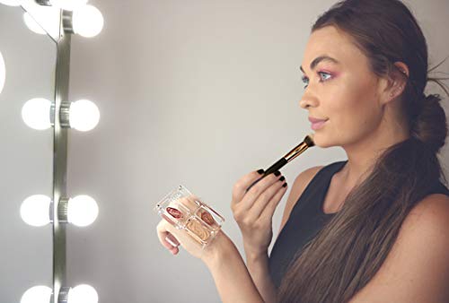 Hand Makeup Mixing Palette Makeup Lovers have been Searching for, with Lid, Great when applying makeup to others too, bye-bye Makeup Stains! 5 groves