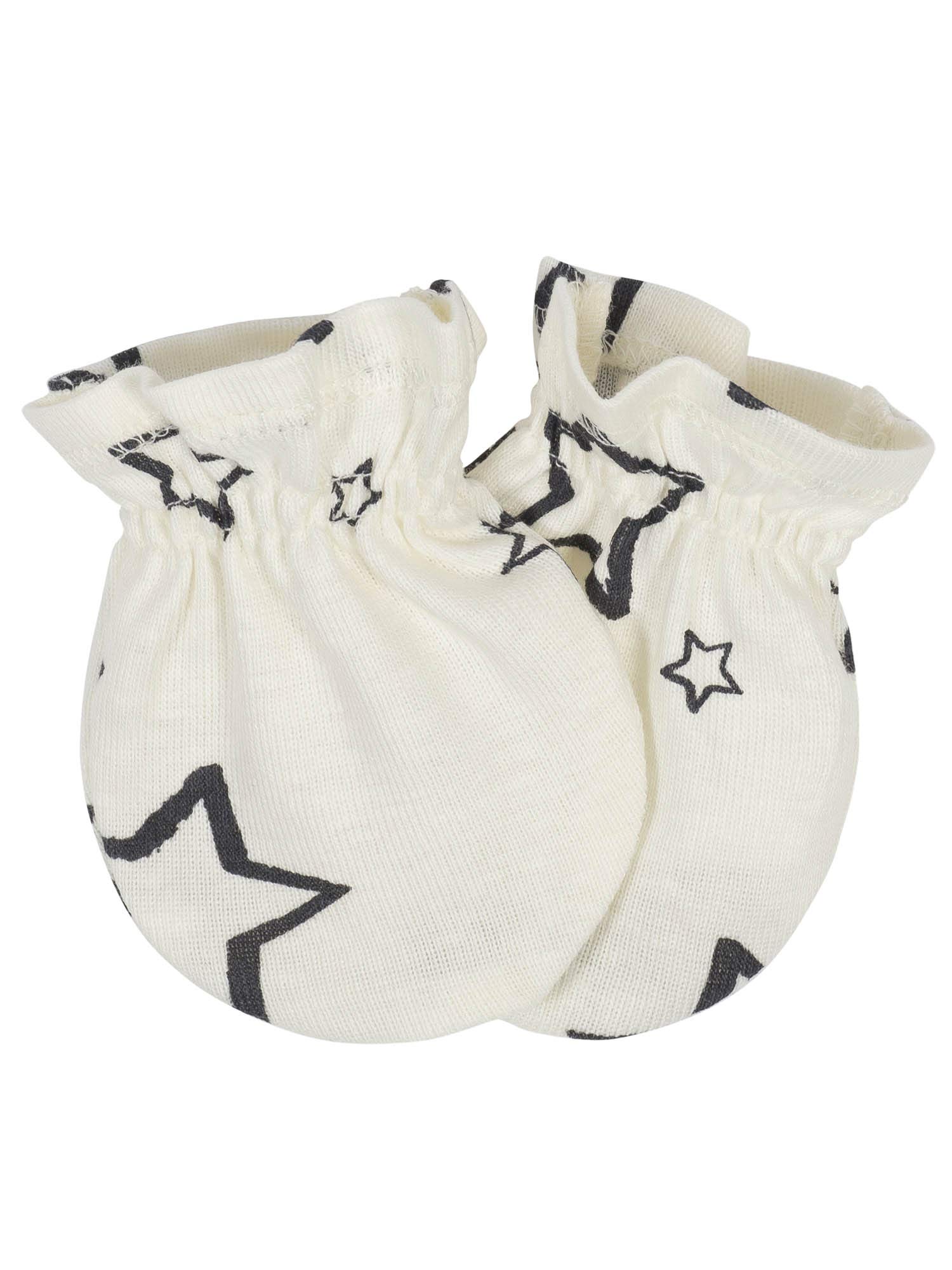 Onesies Brand Unisex Baby 12-piece Cap Set Infant-and-toddler-gloves-and-mittens, Grey Neutral, Newborn US