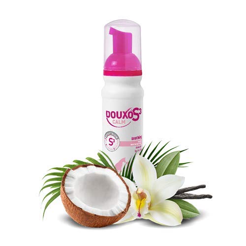 Douxo S3 Calm Soothing Dog and Cat Mousse 150ml, Estandar, Black, 5 Fl Oz