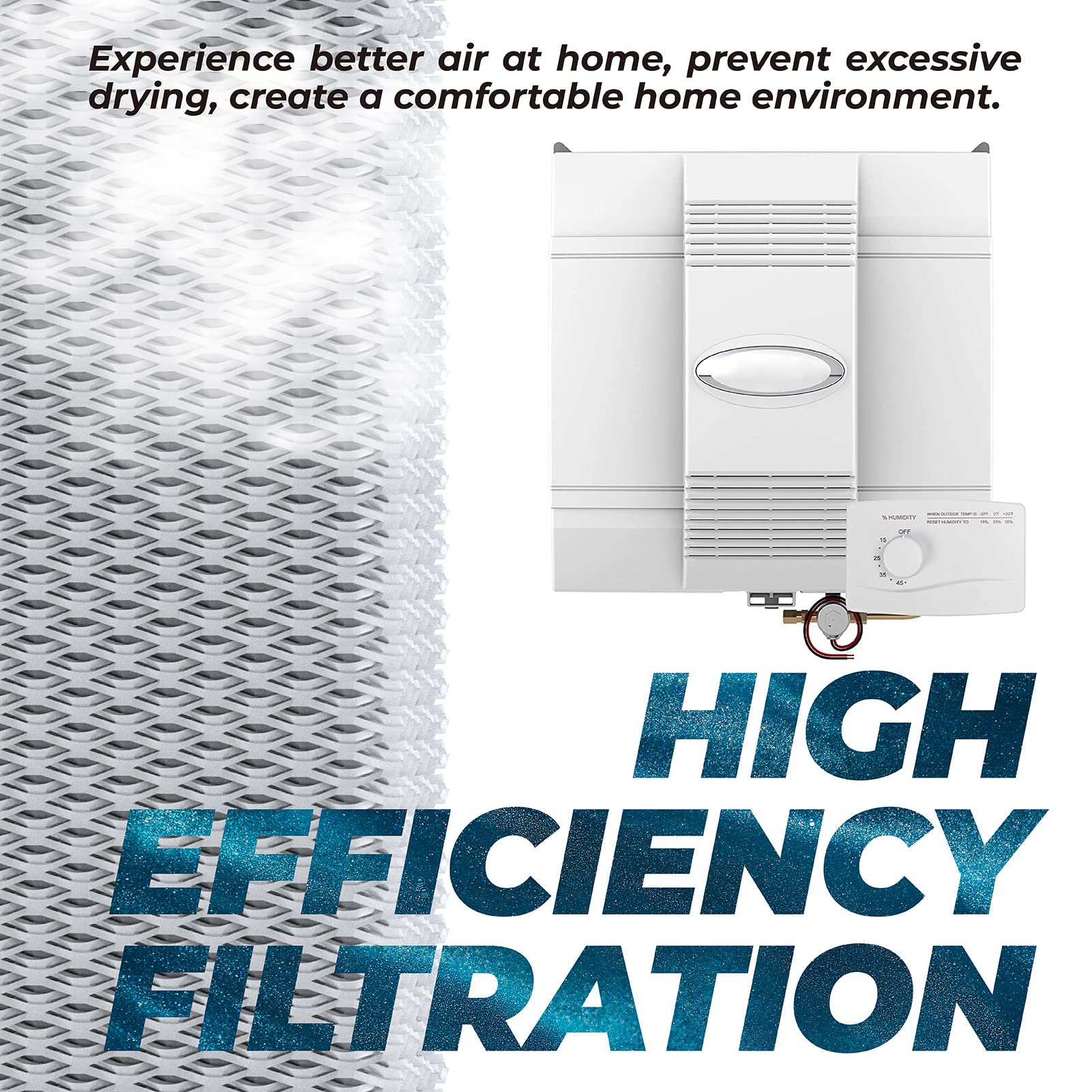 35 Water Panel Compatible with Aprilaire Humidifier,Model 35 02 Replacement Filter 2 Pack for Aprilaire 350,560,560A,568,600,600A,600M,700,700A Humidifier Pad,Whole House Humidifier Filter