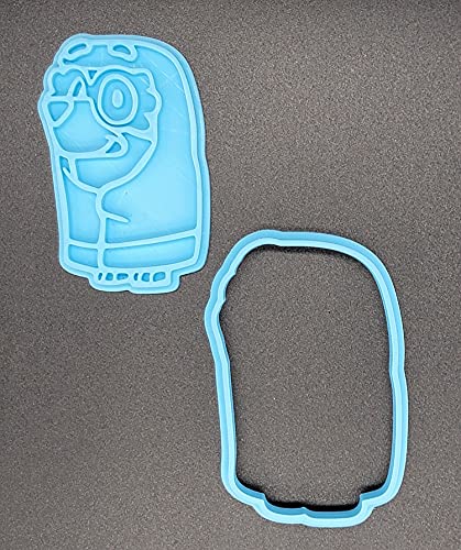 3D Printed Bluey & Bingo Cookie Cutters & Stamps