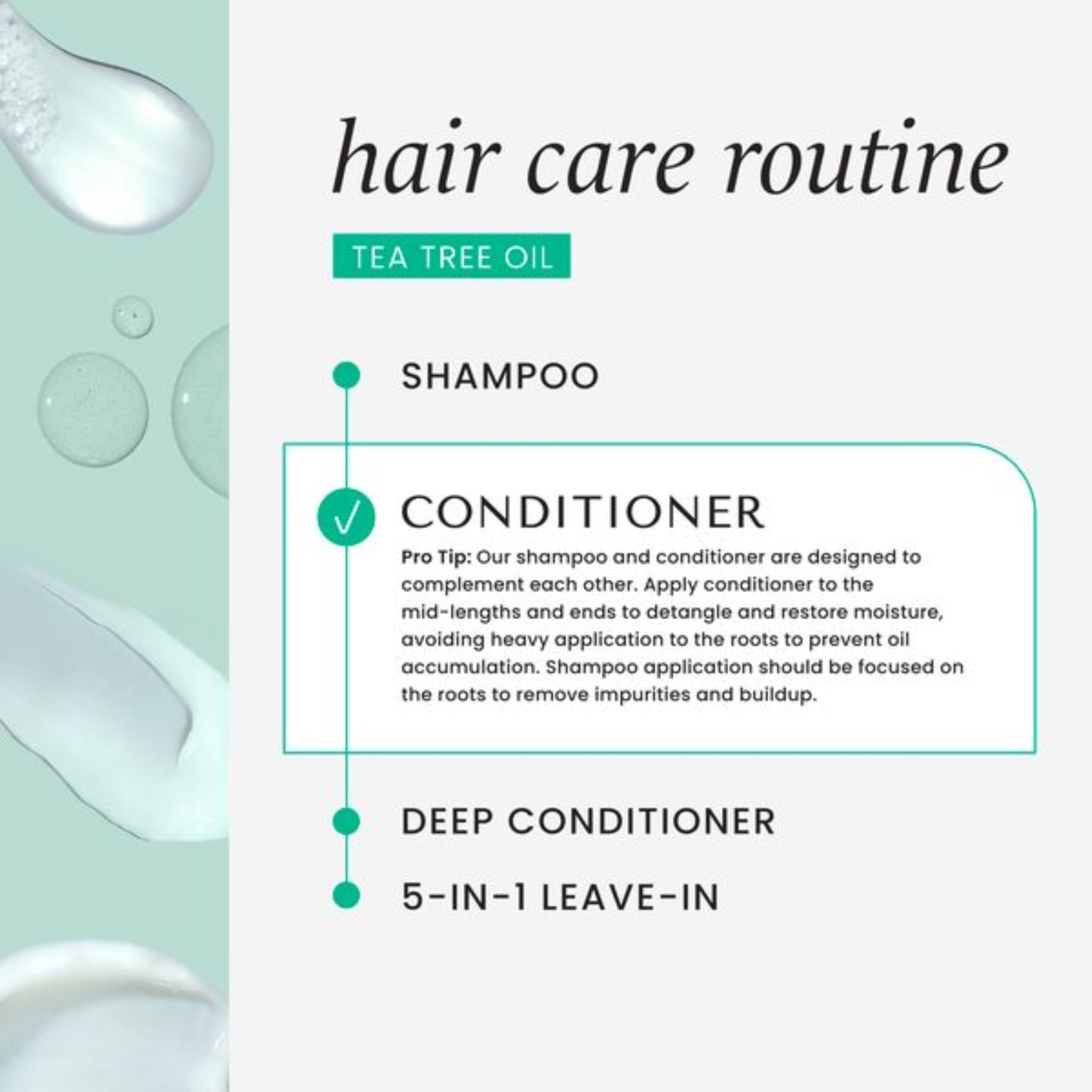 HASK Tea Tree & Rosemary Oil Scalp Care Conditioner - 12 fl oz