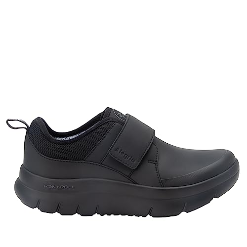 Alegria Rok n Roll Double Trouble - Energizing Suppot for Effortless Movement β Slip-Resistant with Arch Support - Athletic Sneaker β Walking Shoes Night Shift 7-7.5 M US