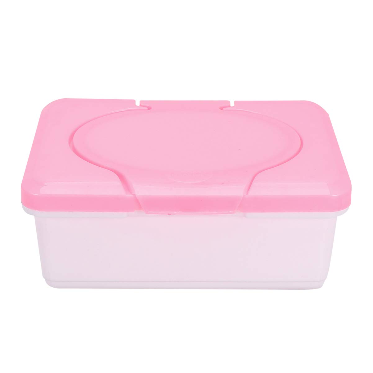EXCEART 2pcs Diaper Wipes Dispenser Baby Wipes Holder Case Wet Tissue Box Container Desktop Organizer for Office Home Portable Wipes Dispenser