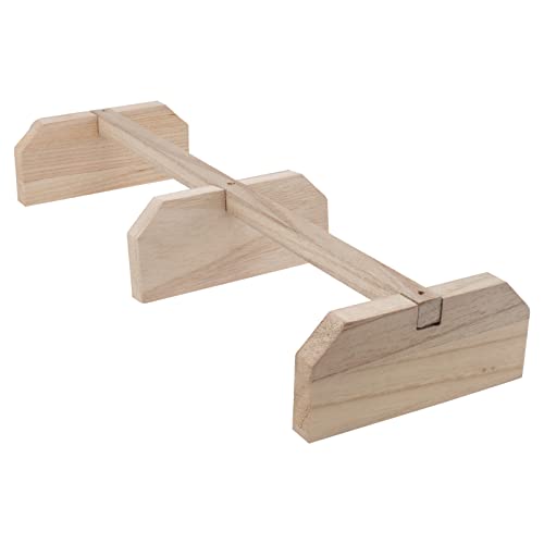 3 pcs Brooder Stand Horse Pet Accessories Chicks Single Toys Hens Swing Chick Standing Wood Pigeon Parrots Training Big Bar, Supplies Perch- Coop and Trainning for Garden
