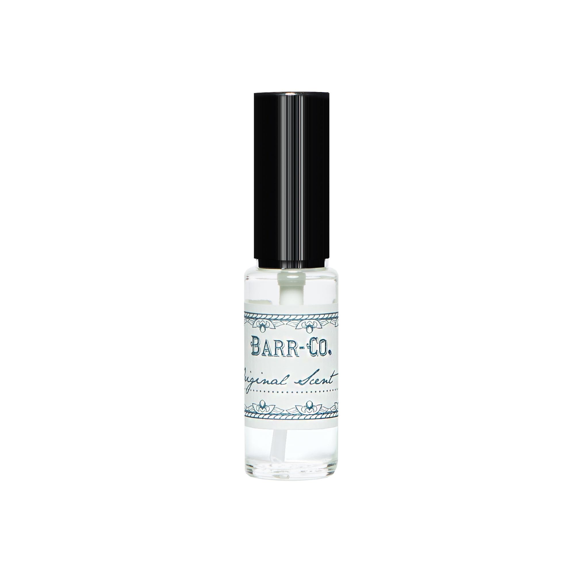 Barr-Co. Original Scent Mini Perfume Spray, Creamy Vanilla Scent with Oat & Vetiver, Concentrated Perfume Oil for Women, Travel Size, 0.25 fl oz