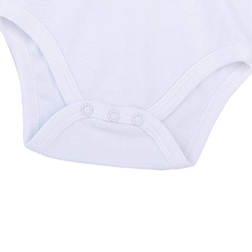 DEFAHN Baby Turtleneck Bodysuit Long Sleeve Boy Girl Solid Cotton Jumpsuit Outfit 18-24 Months, 2 Pack