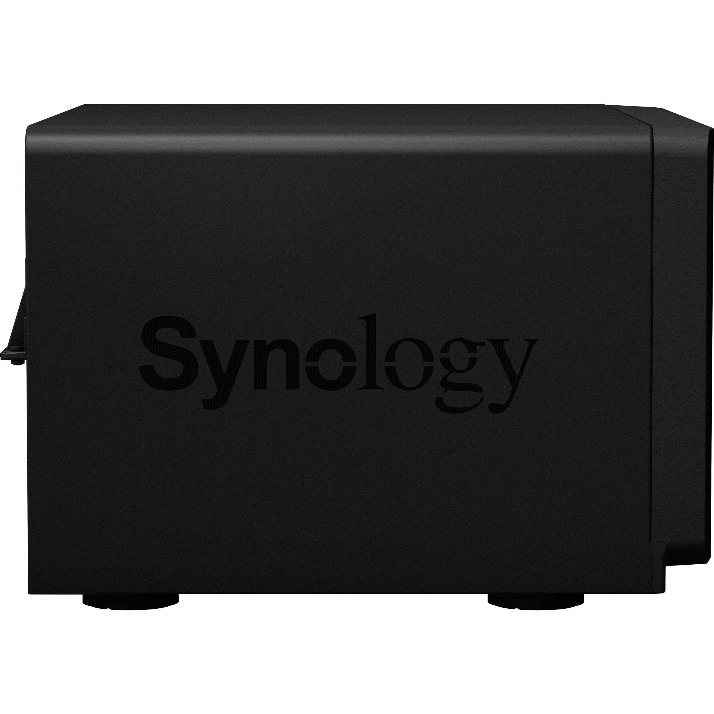 Synology DiskStation DS1621+ NAS Server for Business with Ryzen CPU, 32GB Memory, 12TB SSD Storage, DSM Operating System, iSCSI Target Ready
