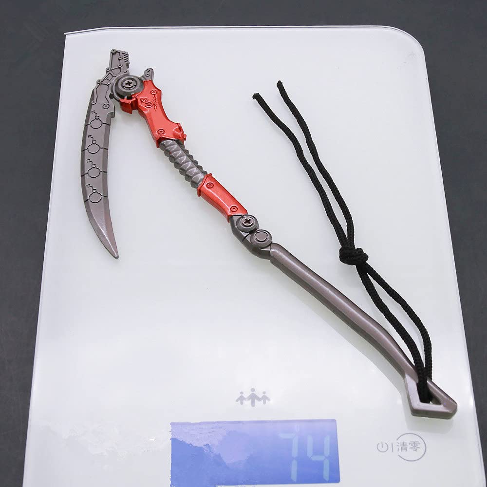 APEX Revenant Heirloom Metal Scytche Dead Man's Curve Action Figures Toys Collection Gift Party Supplies Desk Decoration 9inches(Foldable)