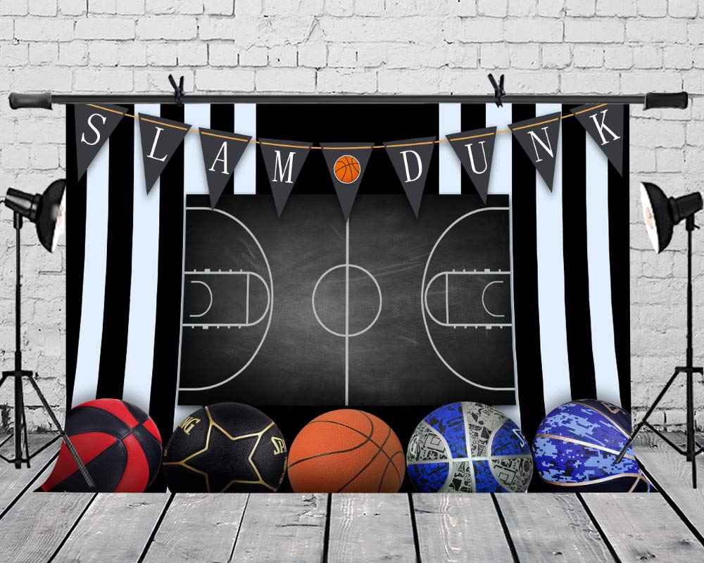 Basketball Bakcdrop for Theme Party Spulies Banners Sports Photography Background
