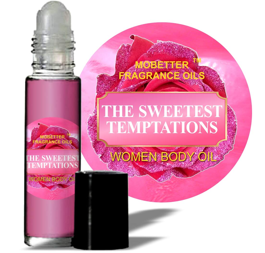 The Sweetest Temptations Perfume Fragrance Body Oil for Women by Mobetter Fragrance Oils