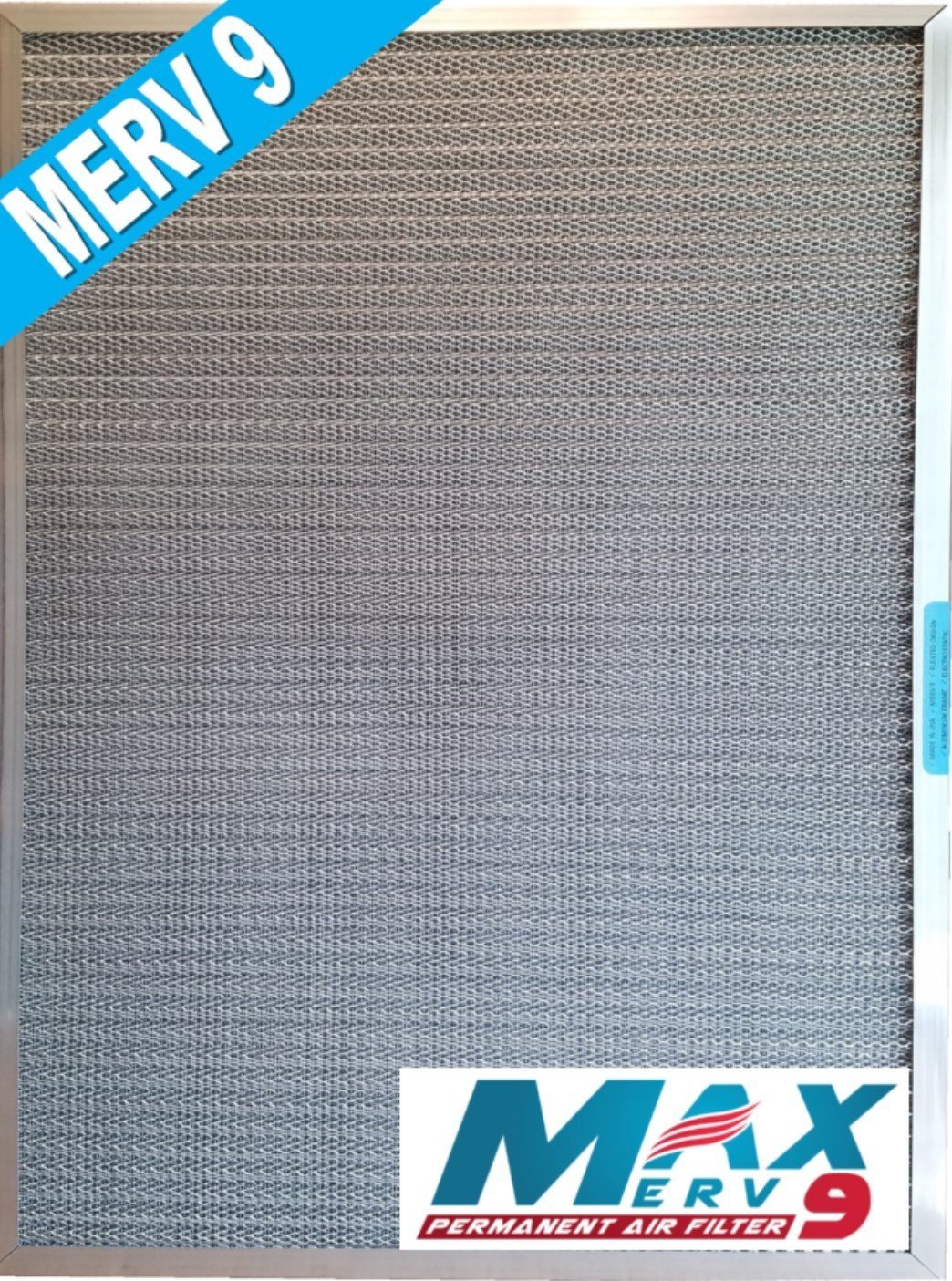 20x25x1 ALLERGY MAGNET WASHABLE FILTER - Highest MERV Rating in Permanent Electrostatic Furnace A/C Filters - Lifetime Warranty
